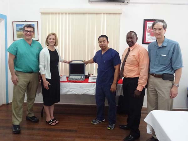 GPHC gets new ultrasound machine - Kaieteur News