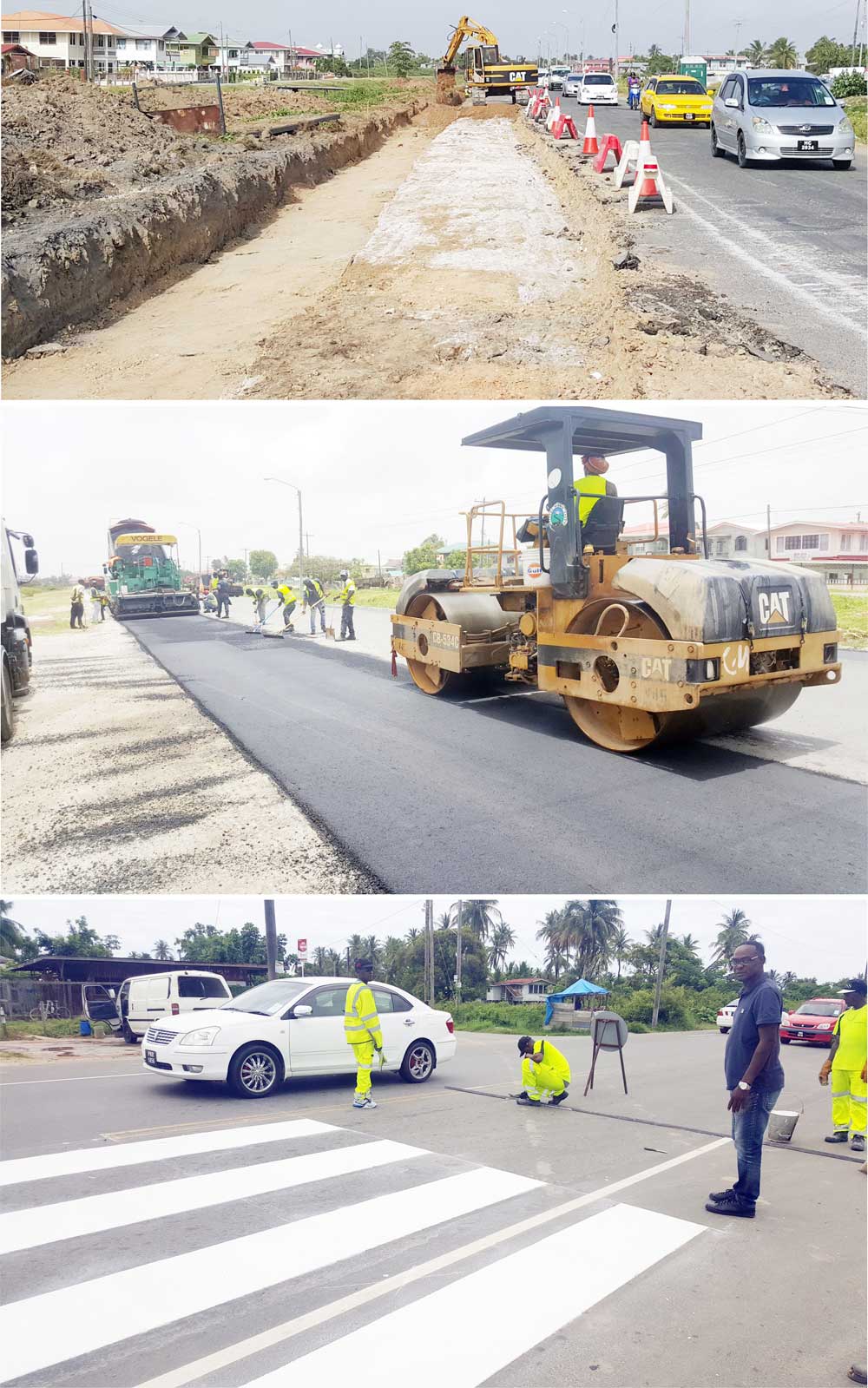 WCD road project nearing completion - Kaieteur News