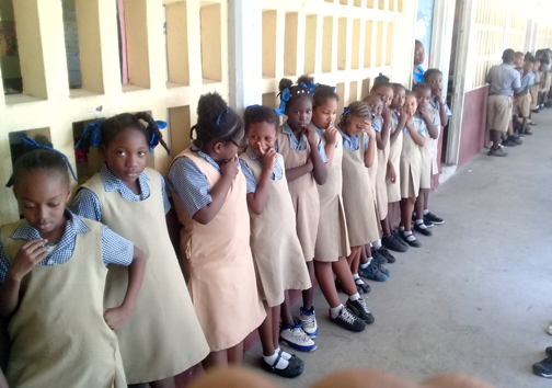 St. Pius Primary receives robotics kits. - Kaieteur News