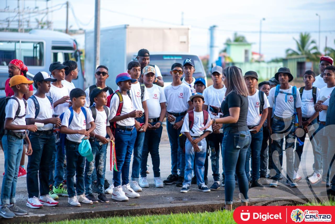 Albion CC U-15 Team given a CPL treat by Digicel - Kaieteur News