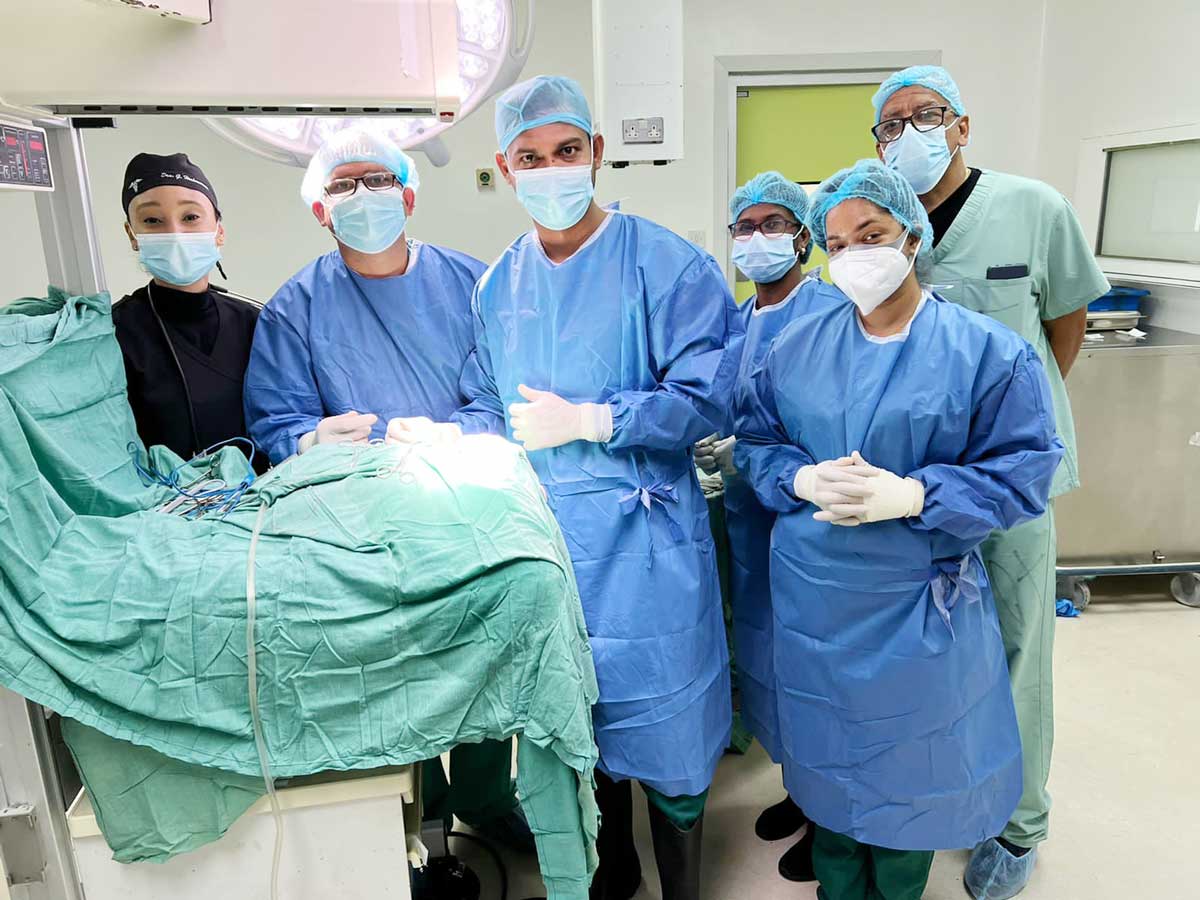 GPHC team successfully addresses rare defect in newborn - Kaieteur News