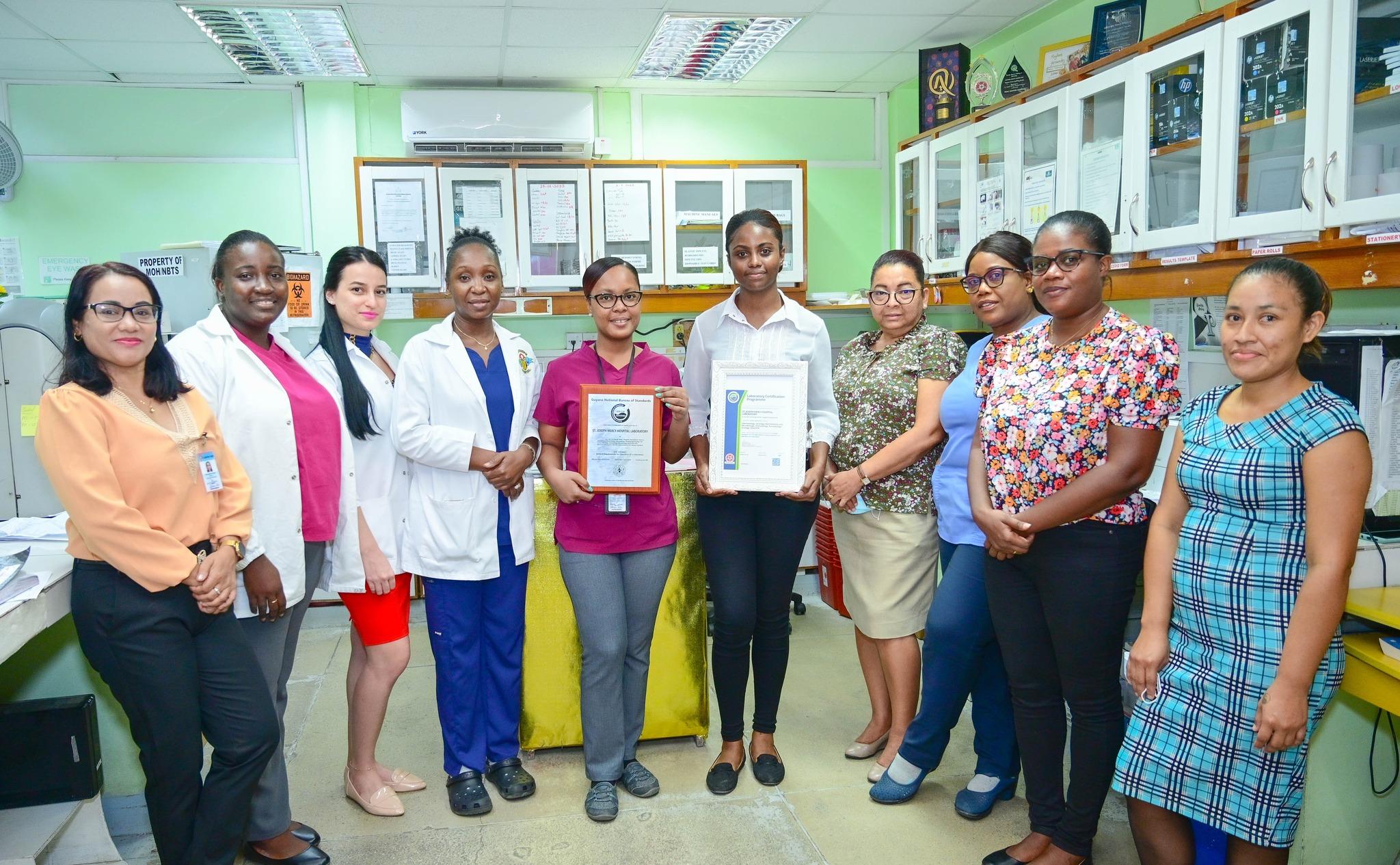 St. Joseph Lab is 1st to conform to updated national standard ...