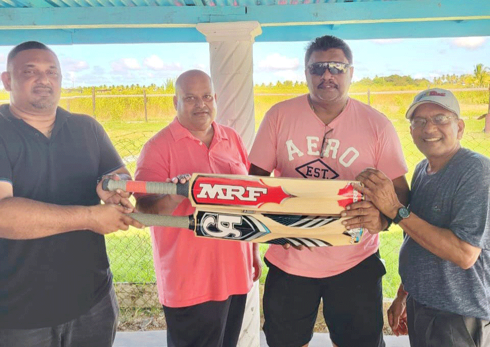 Two more bats donated - Kaieteur News