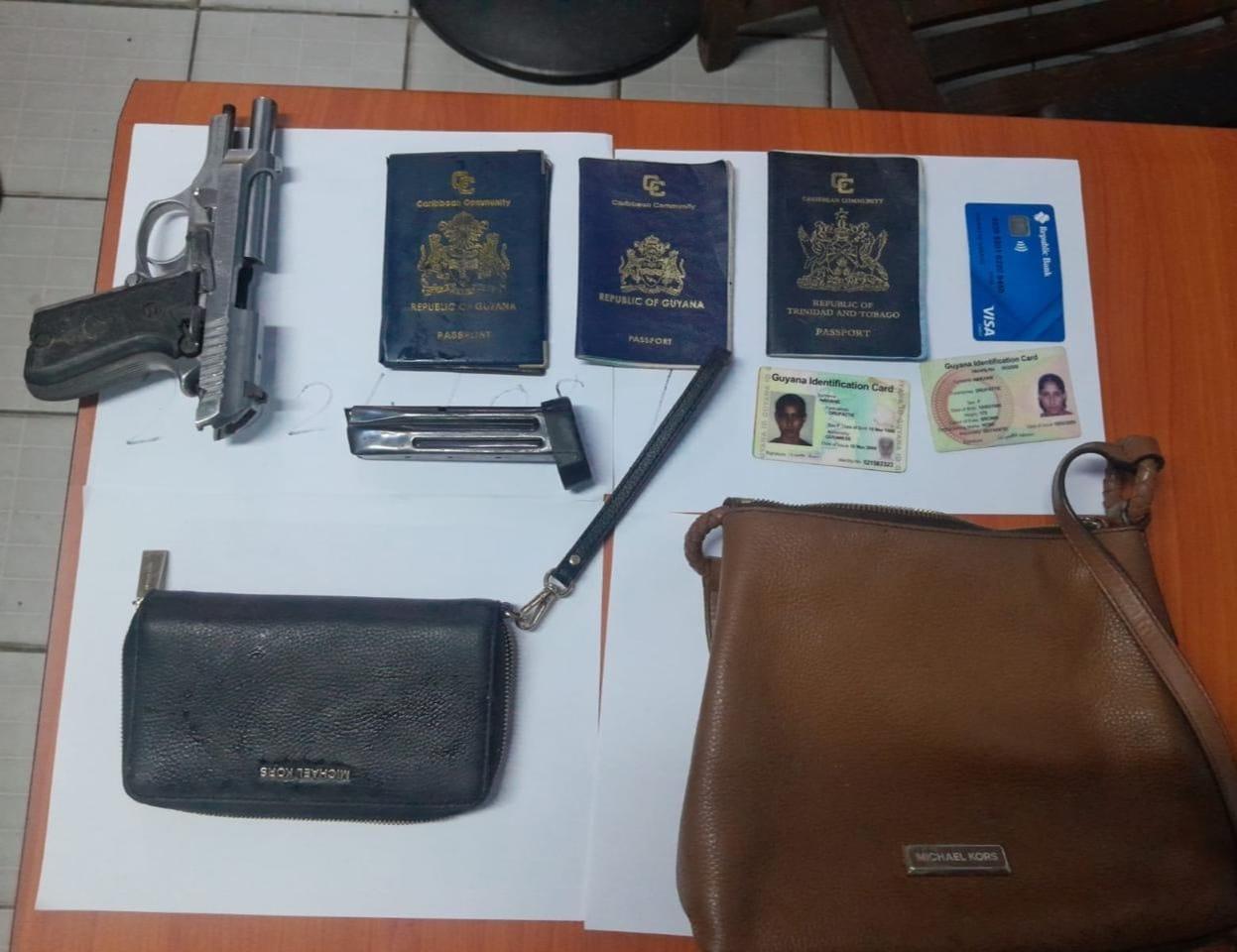 Firearm, stolen items recovered after McDoom robbery - Kaieteur News