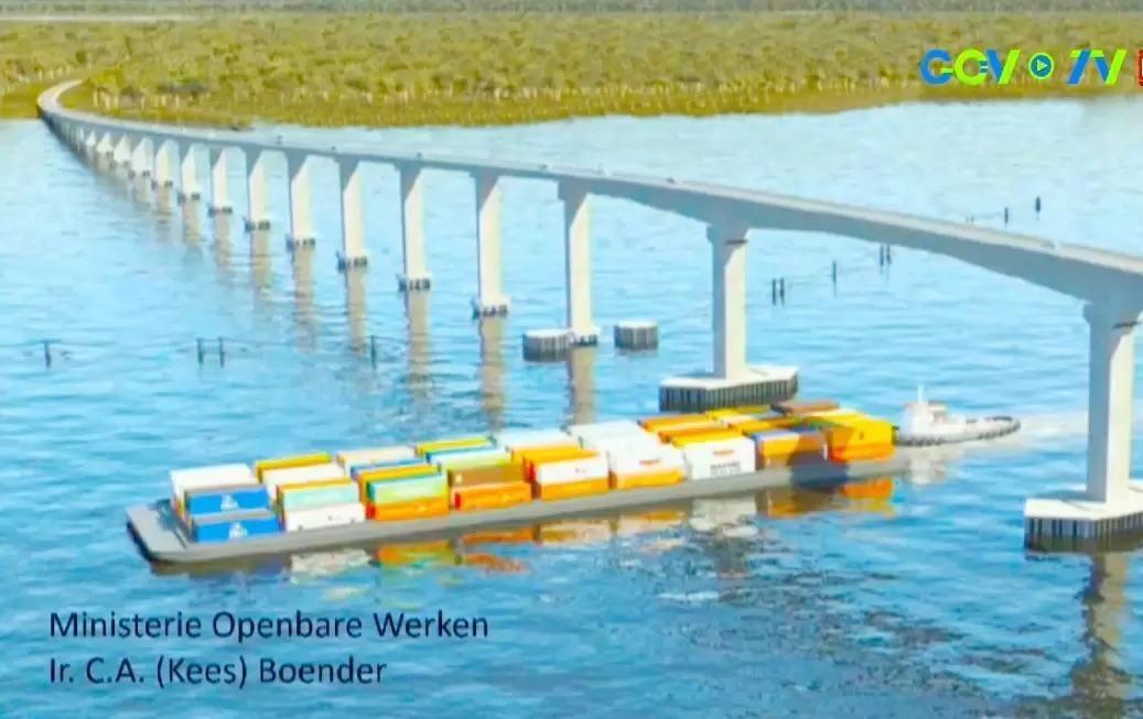 Chinese firm wins bid to build Corentyne River Bridge - Kaieteur News