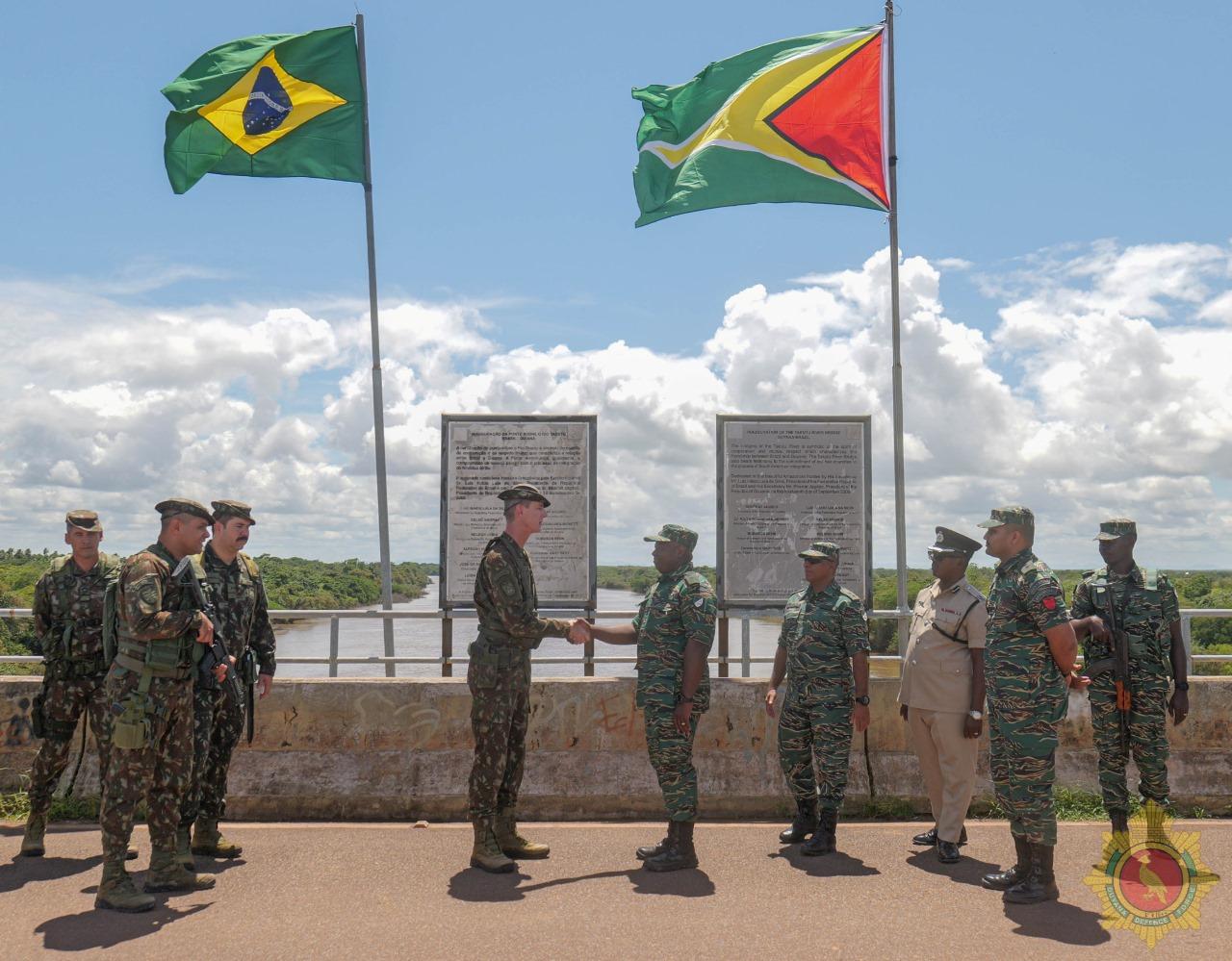 GDF and Brazilian Military conduct joint riverine patrol - Kaieteur News