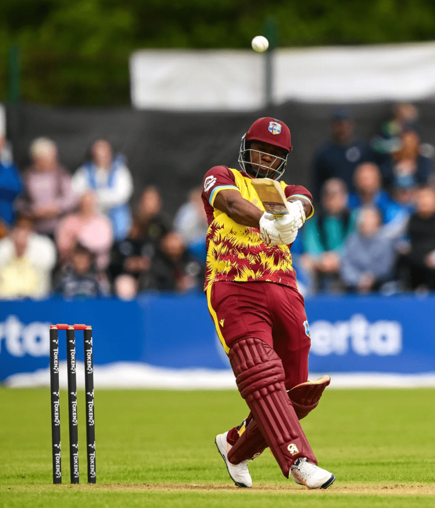 Evin Lewis Blasts West Indies to 62-Run Victory Over Ireland to Seal ...