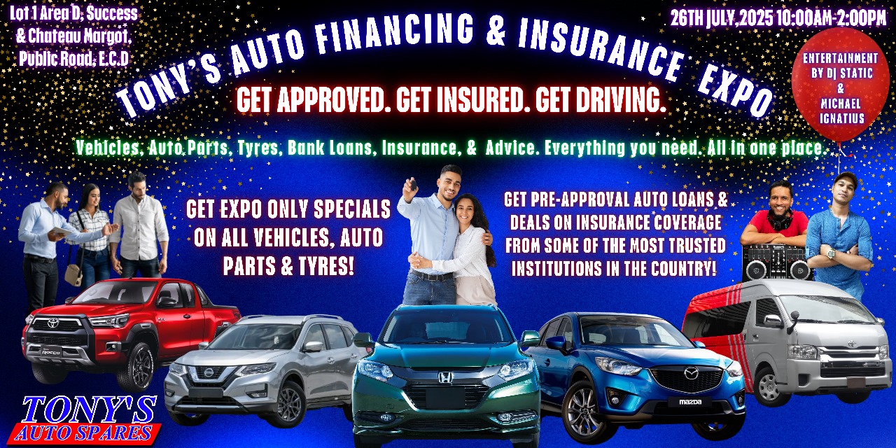 Tony’s Auto Spares to host inaugural Auto Financing and Insurance Expo ...
