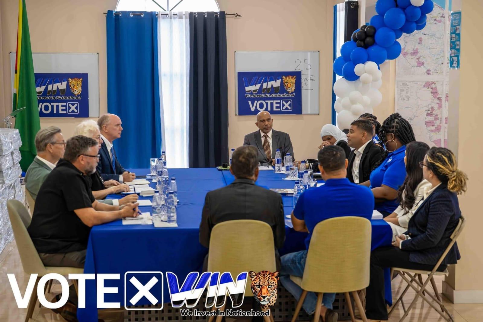 WIN talks up democracy, transparency and unity during meeting with ...