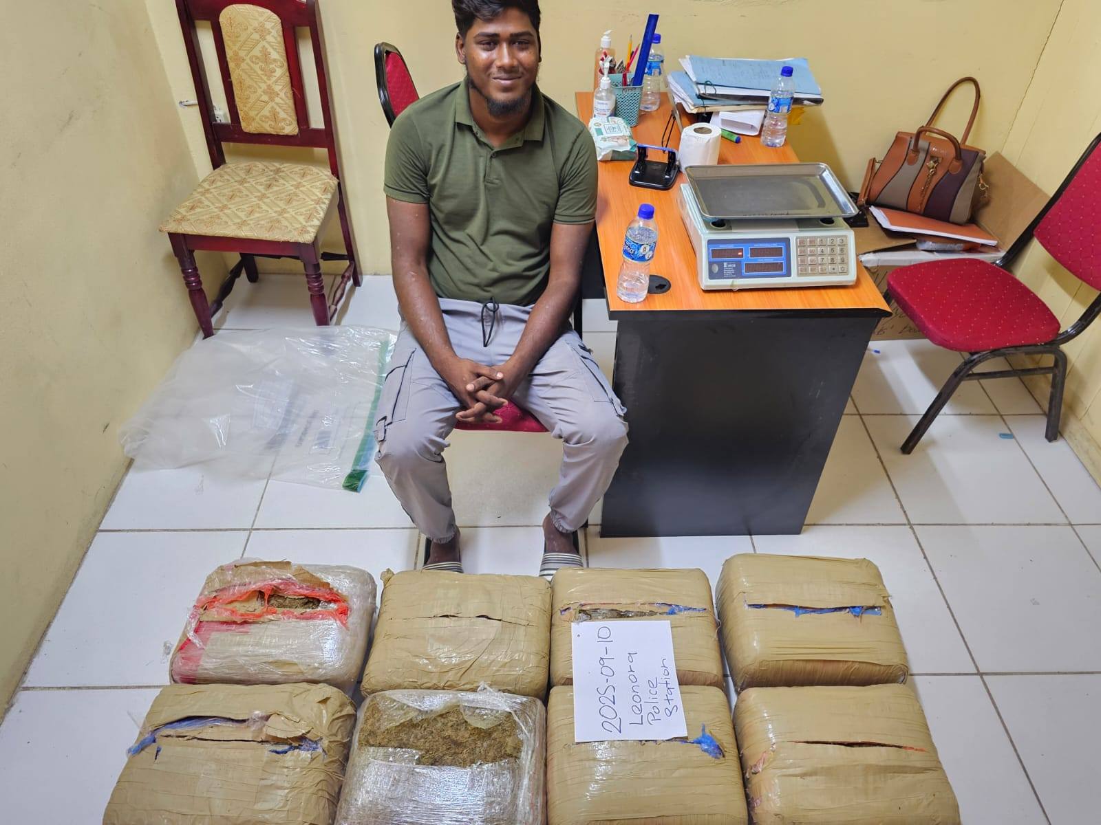 177.67 lbs of ganja found during search of car - Kaieteur News